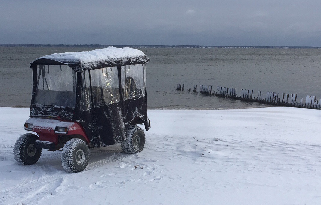 Universal Heavy Duty Golf Cart Enclosure | National Golf Cart Covers
