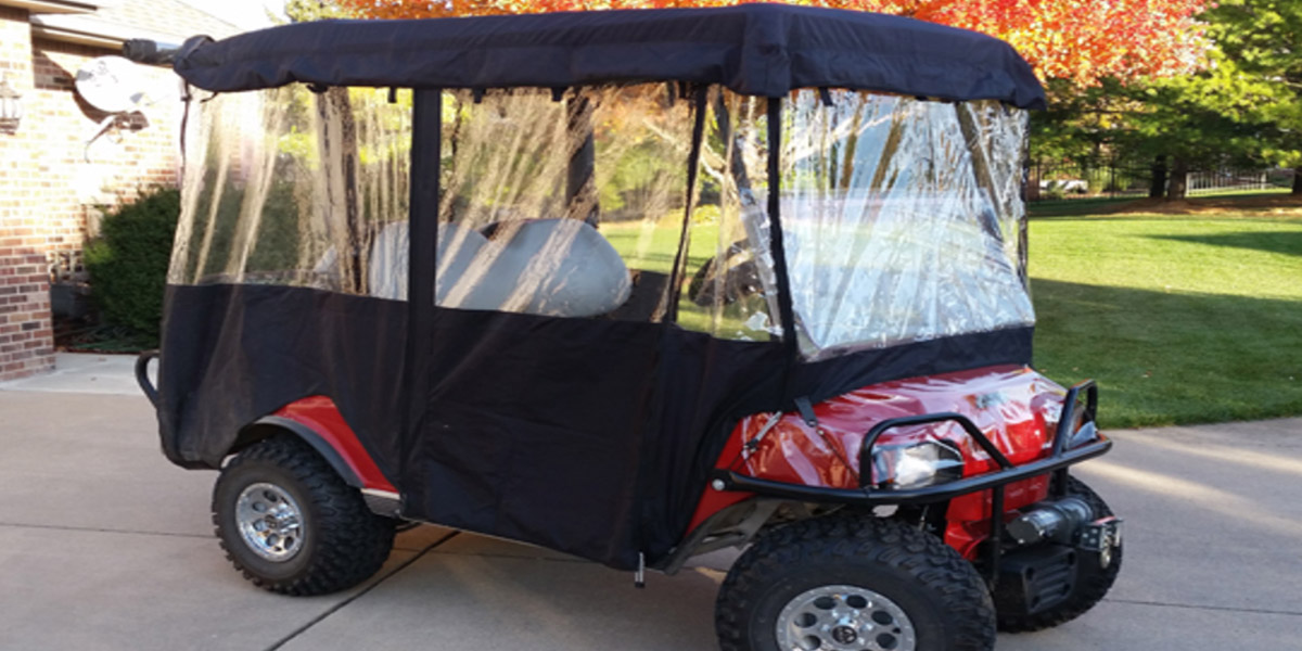 Club Car Precedent Golf Cart Enclosures