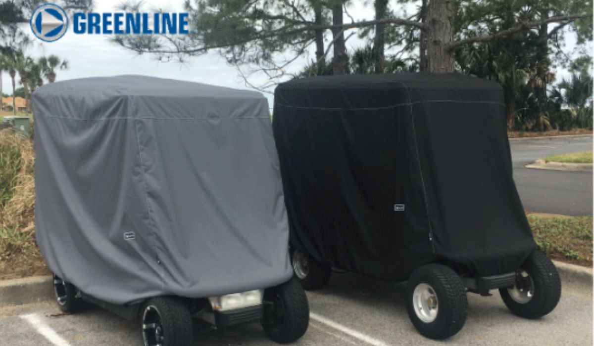 Universal Heavy Duty Golf Cart Enclosure | National Golf Cart Covers