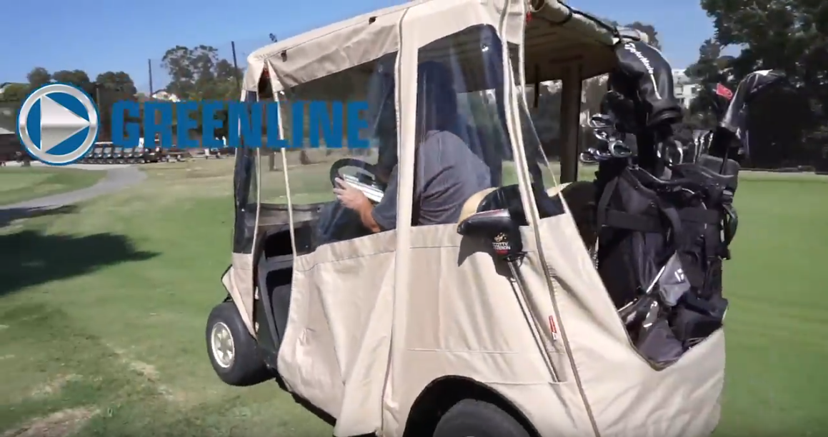 GREENLINE 4 PASSENGER 2 Passenger Roof / 4 Passenger Seating Golf Cart ...